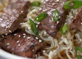 Delicious Noodles with Beef - Black Canyon Angus Beef